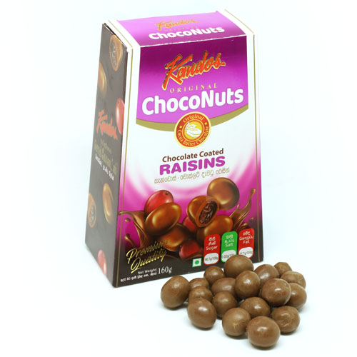 ChocoNuts - Chocolate Coated Raisins | Kandos